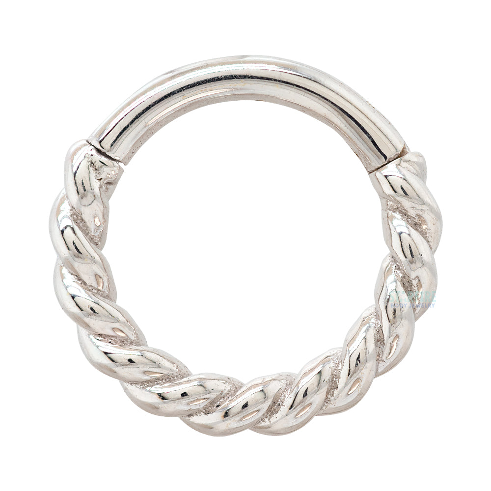 Tawapa "Paris" Hinge Ring / Clicker in Gold – Starfire Body Jewelry Company