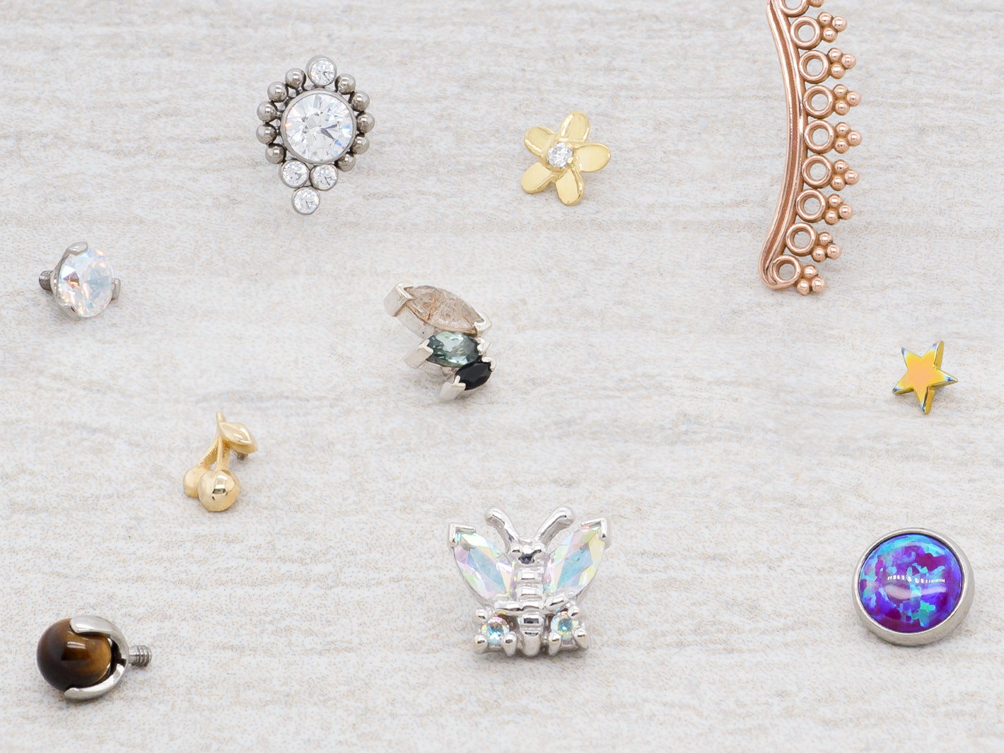 JEWELRY - Threaded Ends – Starfire Body Jewelry Company