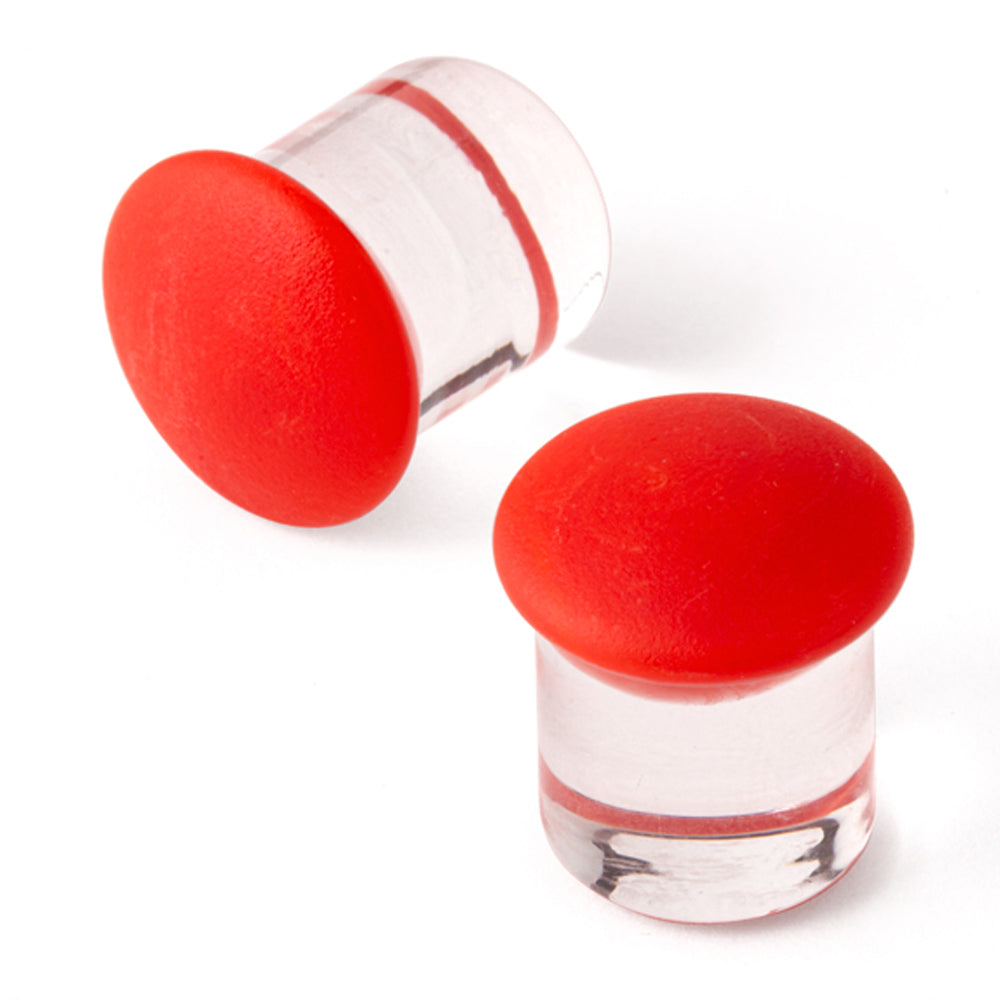Gorilla Glass - Glass Color Front Plugs - Matte Poppy – Starfire Body ...