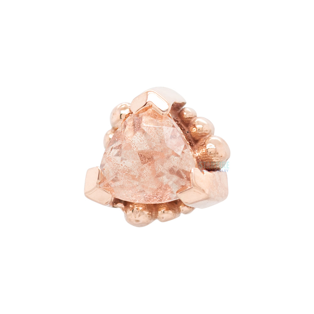 BVLA - Body Vision Beaded Trillion Threaded End in Gold with Oregon ...