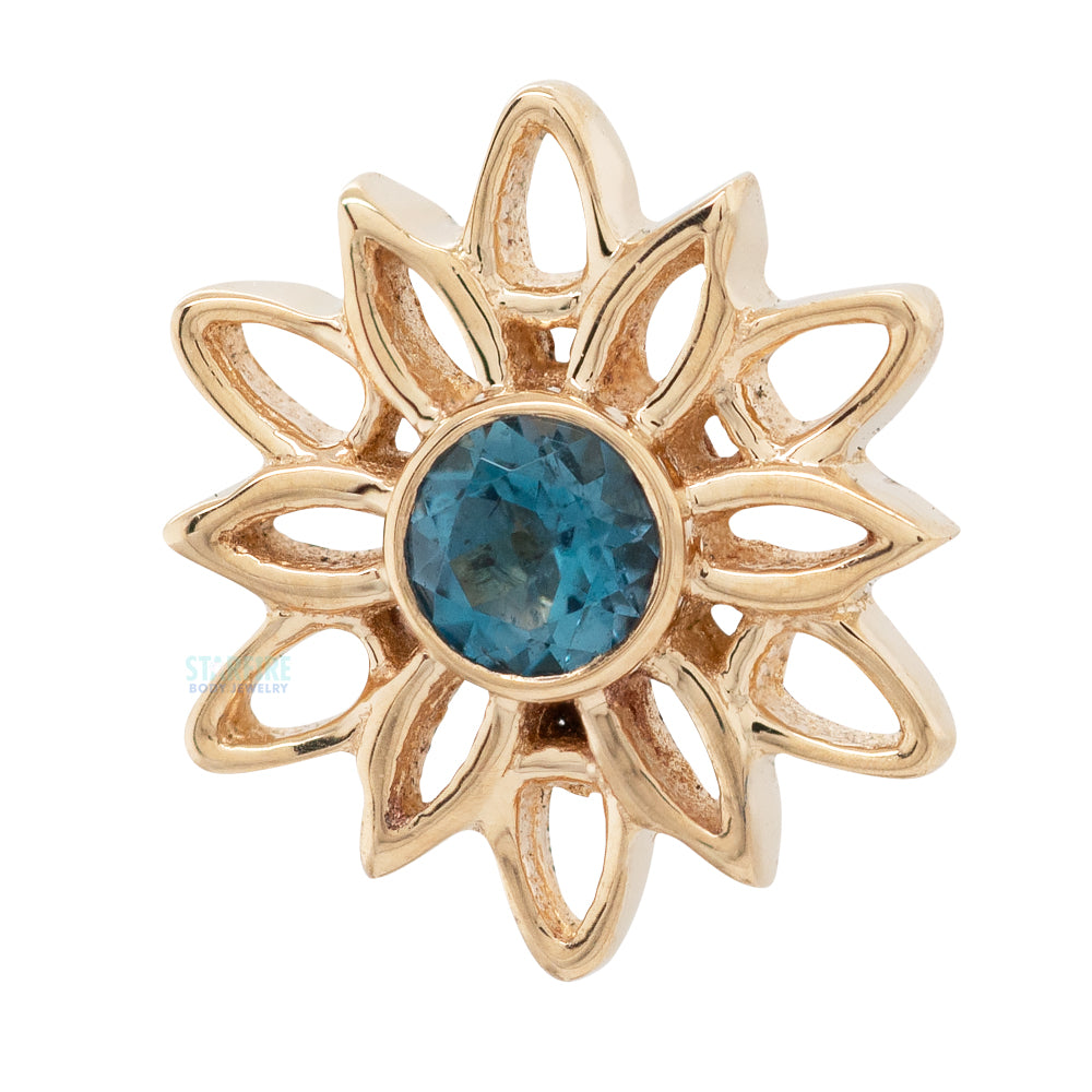 BVLA - Body Vision "Marisol" Threaded End in Gold with London Blue ...