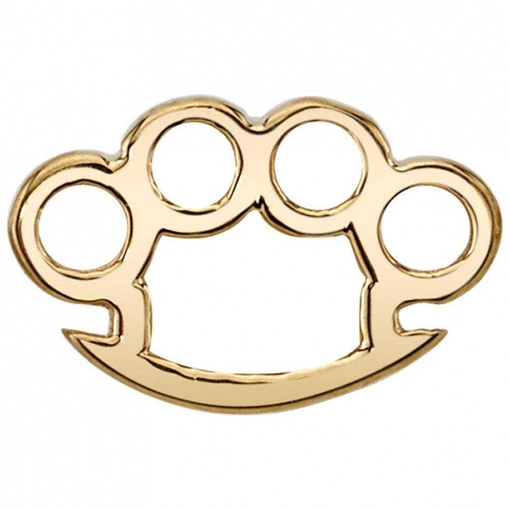 BVLA - Body Vision Brass Knuckles Threaded End in Gold – Starfire Body ...