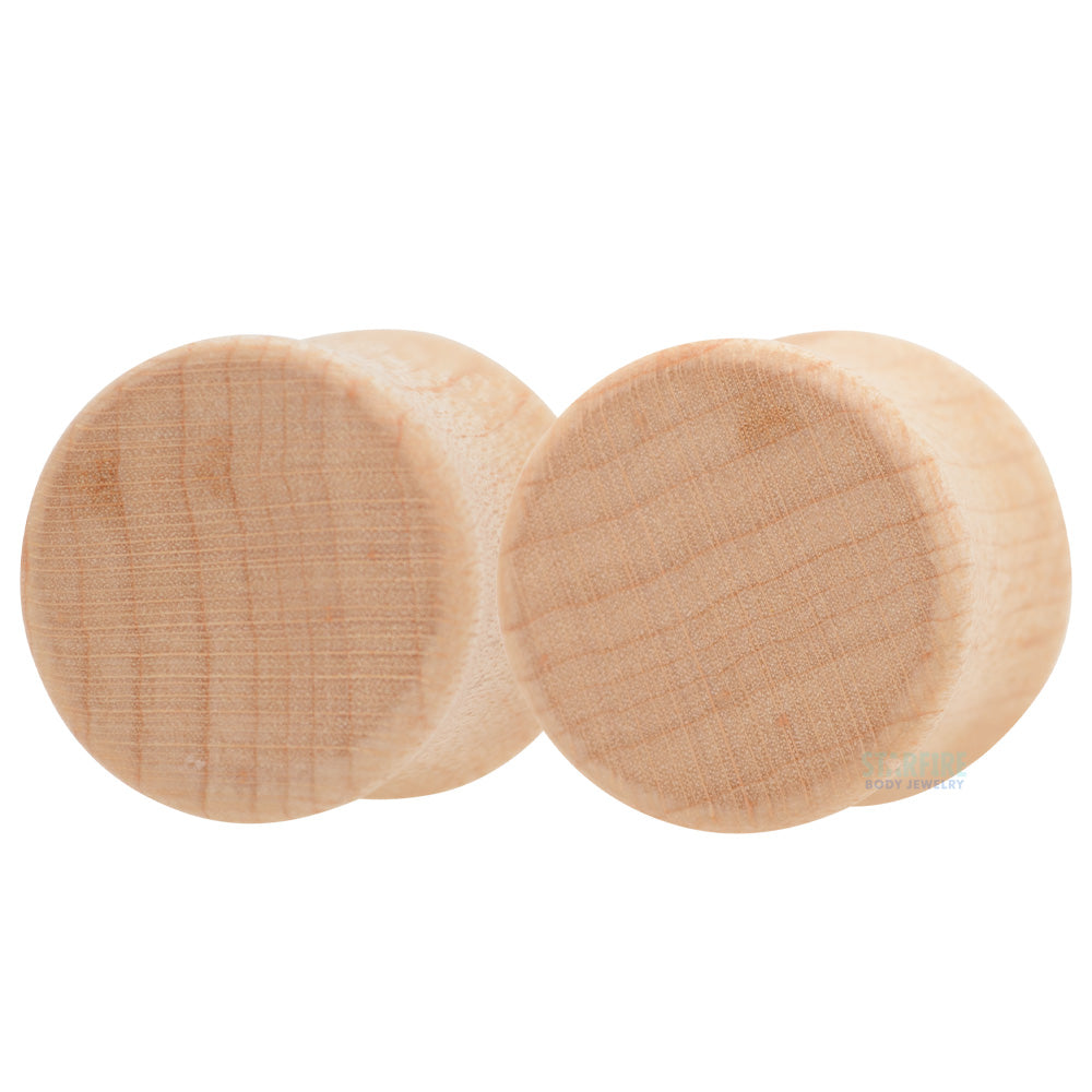 Omerica Organic Wood Plugs - Maple Regs – Starfire Body Jewelry Company