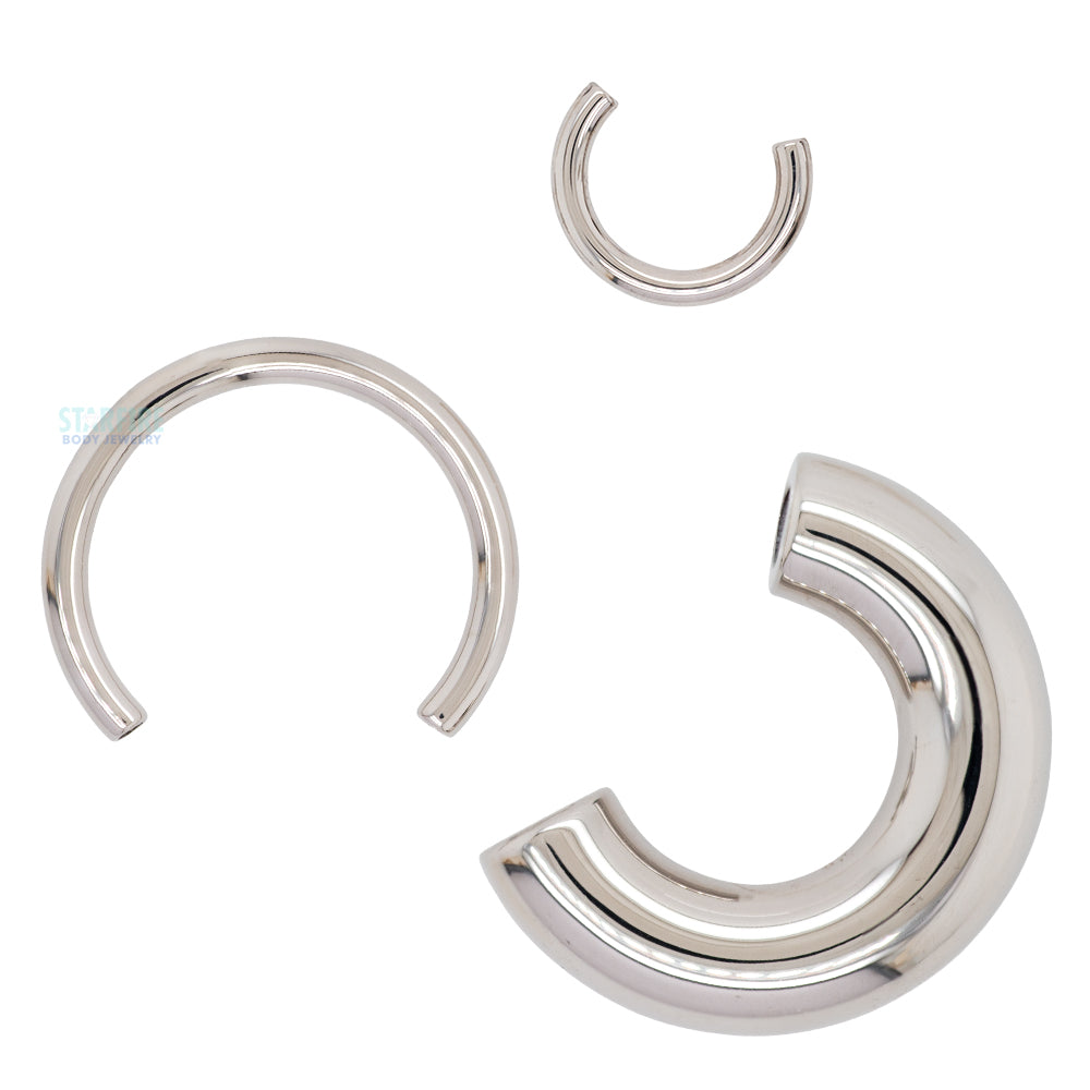 Anatometal Stainless Steel Threaded Circular Barbell Shaft - 6 ga ...