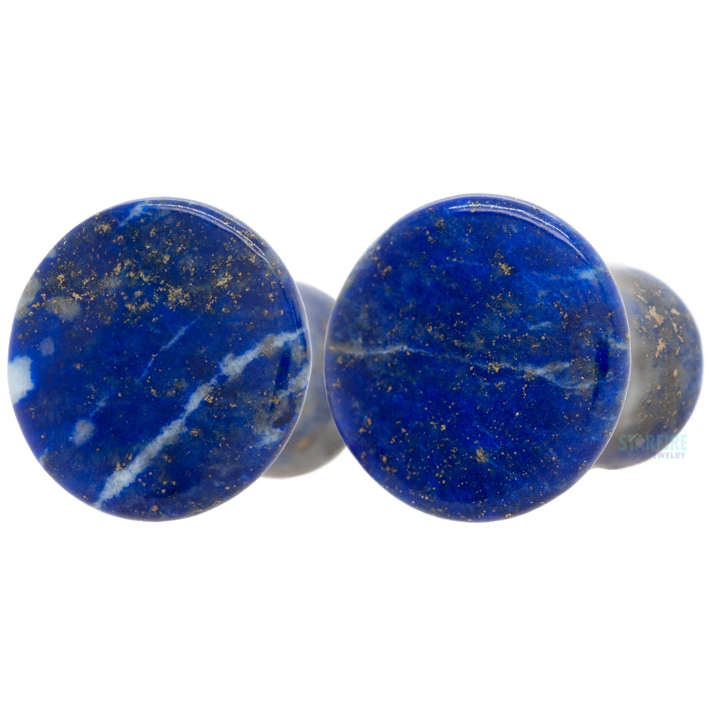 Oracle Body Jewelry Mayan Style Stone Plugs - Lapis – Starfire Body ...