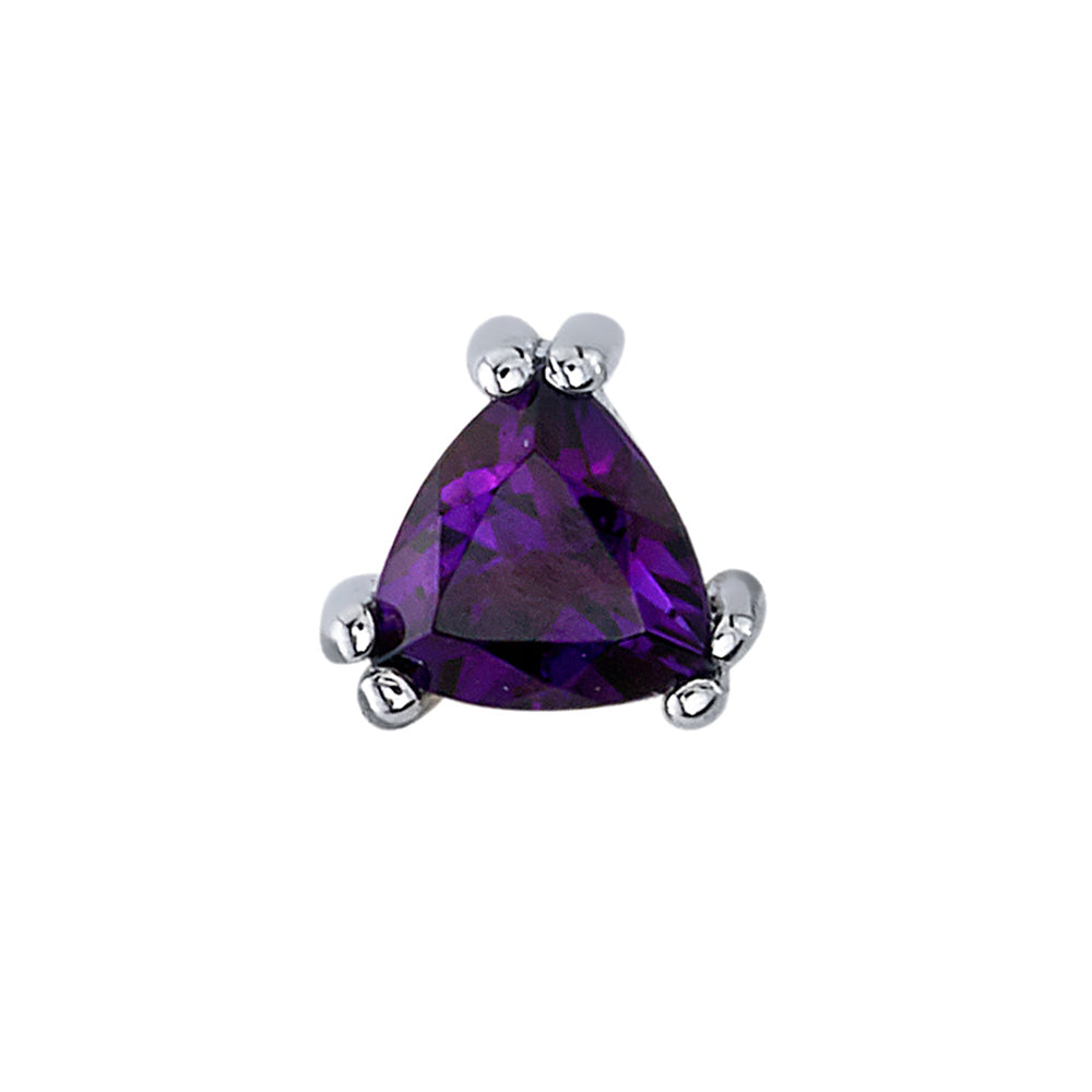 BVLA - Body Vision "Tanti" Threaded End in Gold with Amethyst ...