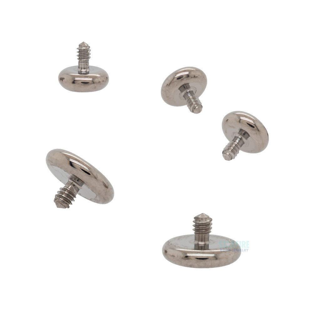 Industrial Strength Titanium Threaded Disk – Starfire Body Jewelry Company
