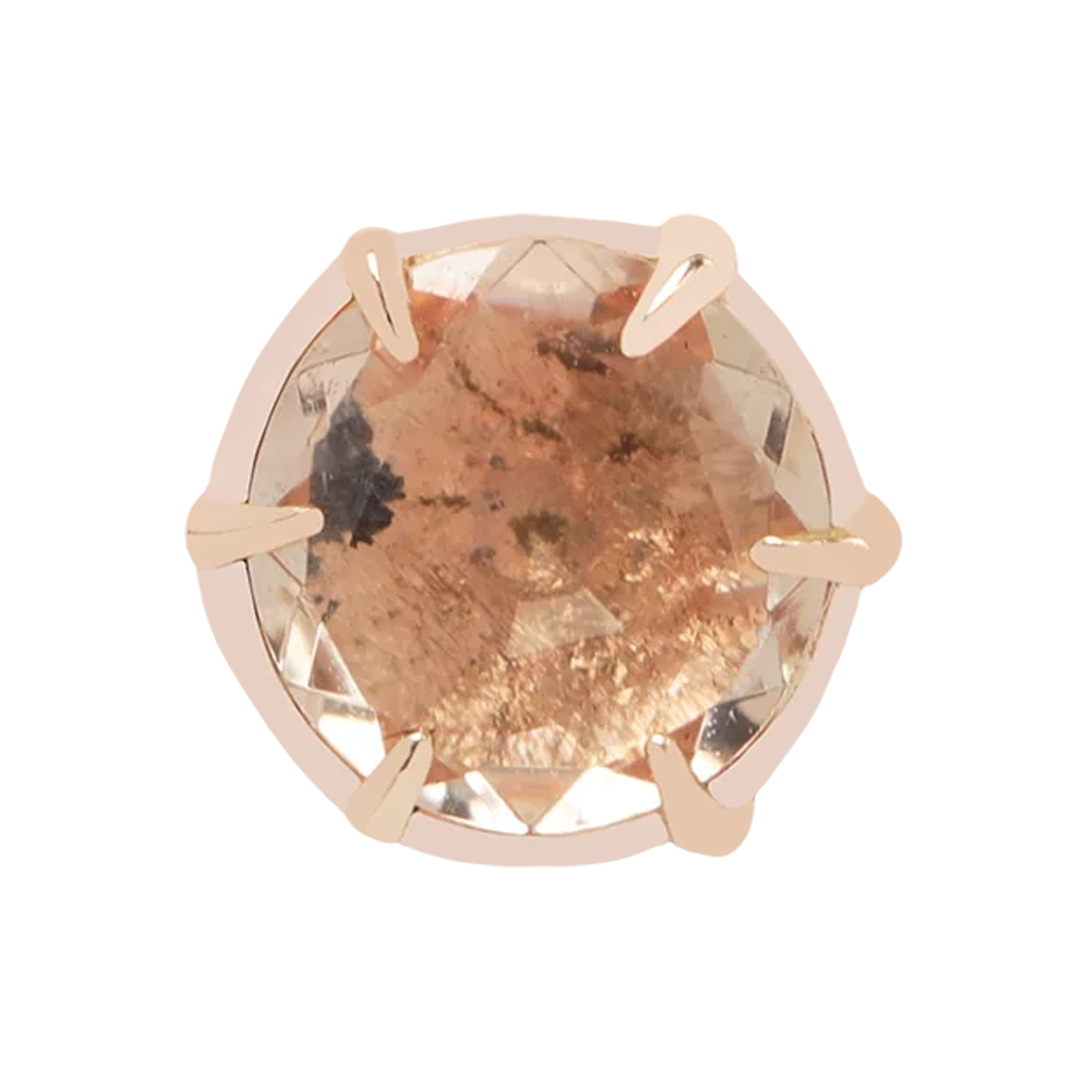 Maya Jewelry threadless: "Illuminate Large" End in Gold with Genuine ...