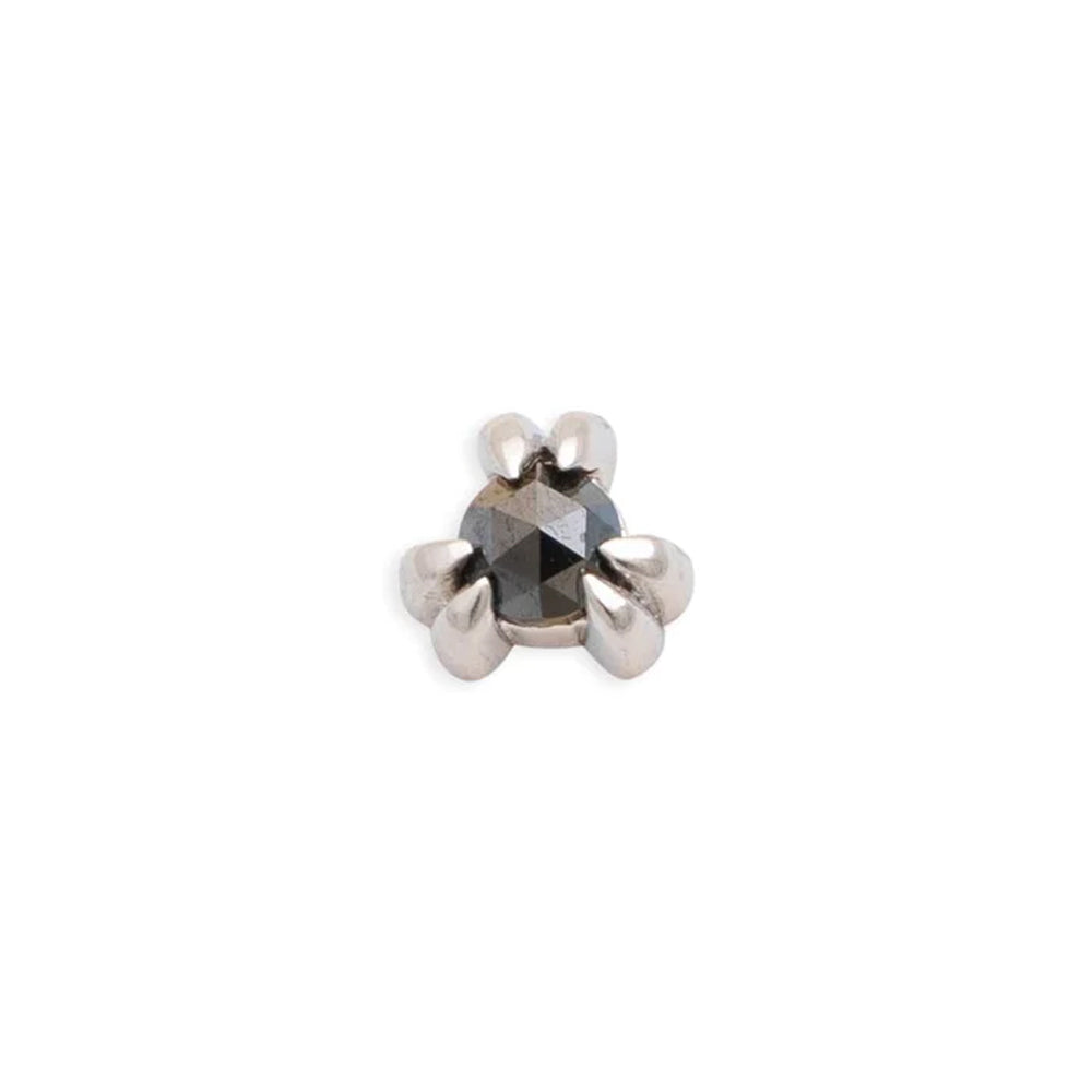 Tawapa threadless: "Iris" Pin in Gold with Gemstone – Starfire Body ...