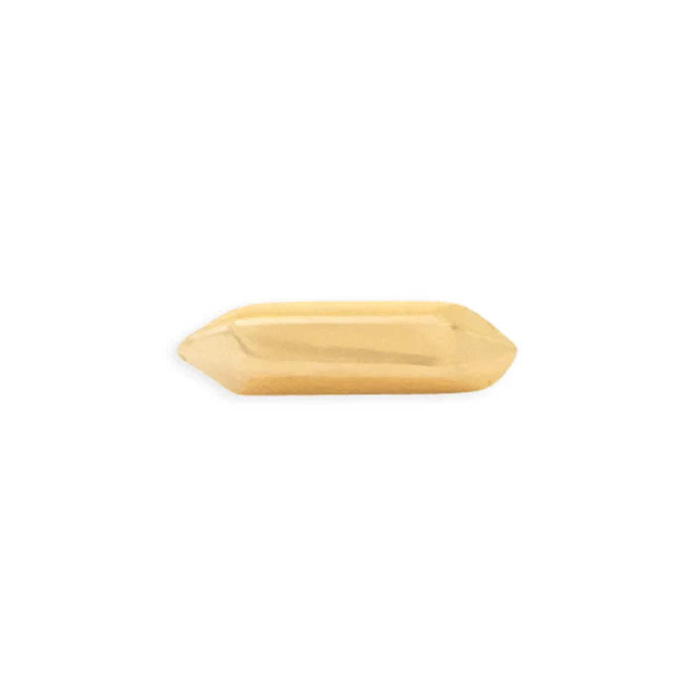 Tawapa threadless: Crystal Point Pin in Gold – Starfire Body Jewelry ...