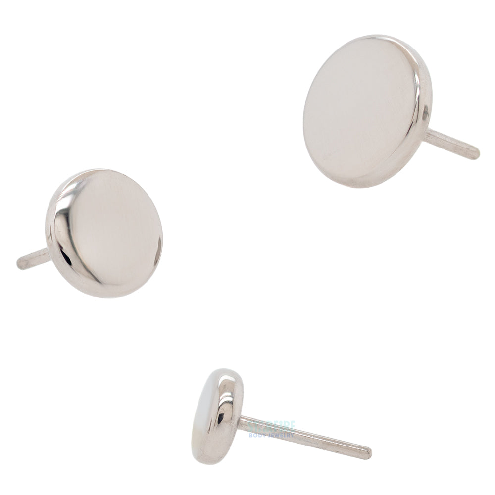 Anatometal threadless: Titanium Disk – Starfire Body Jewelry Company