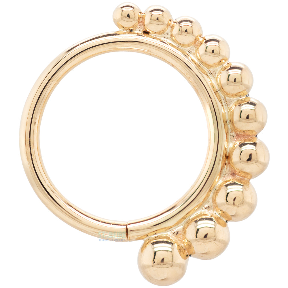 Body Vision - BVLA "Mera" Seam Ring in Gold – Starfire Body Jewelry Company