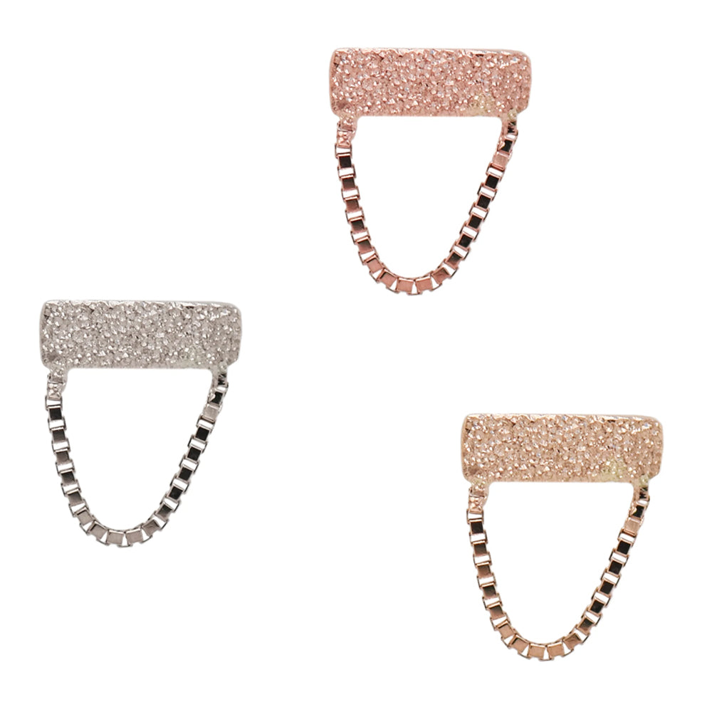 Quetzalli Jewelry threadless: "Swing" End With Chain in Gold – Starfire ...