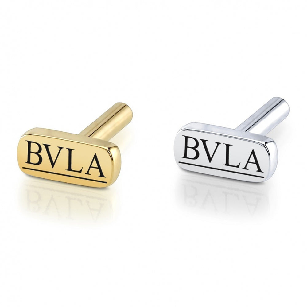 BVLA - Body Vision Gold Threaded Flatback / Labret Post / Straight ...