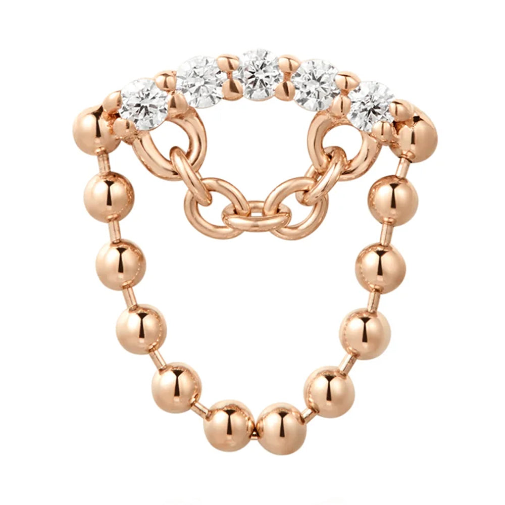 Ember Body Jewelry threadless: "After Hours" End in Gold – Starfire ...