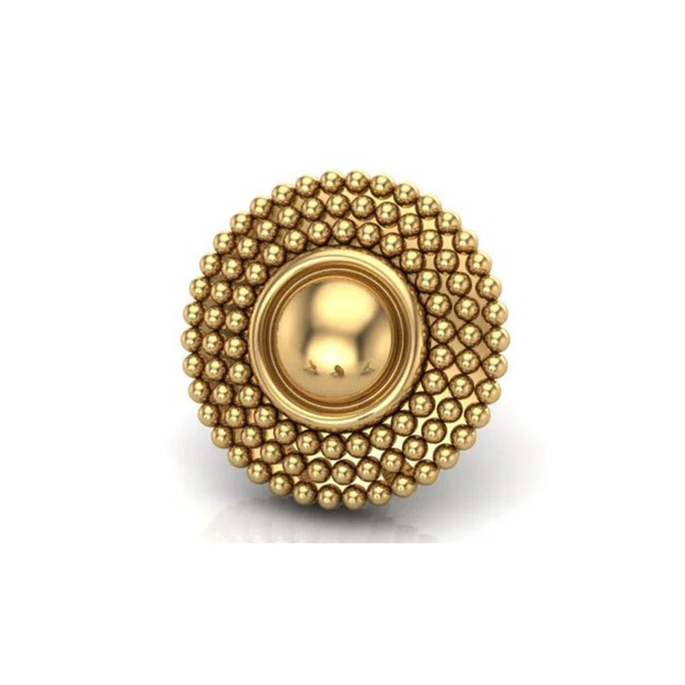 Mushroom Body Jewelry threadless: Sunset End in Gold – Starfire Body ...