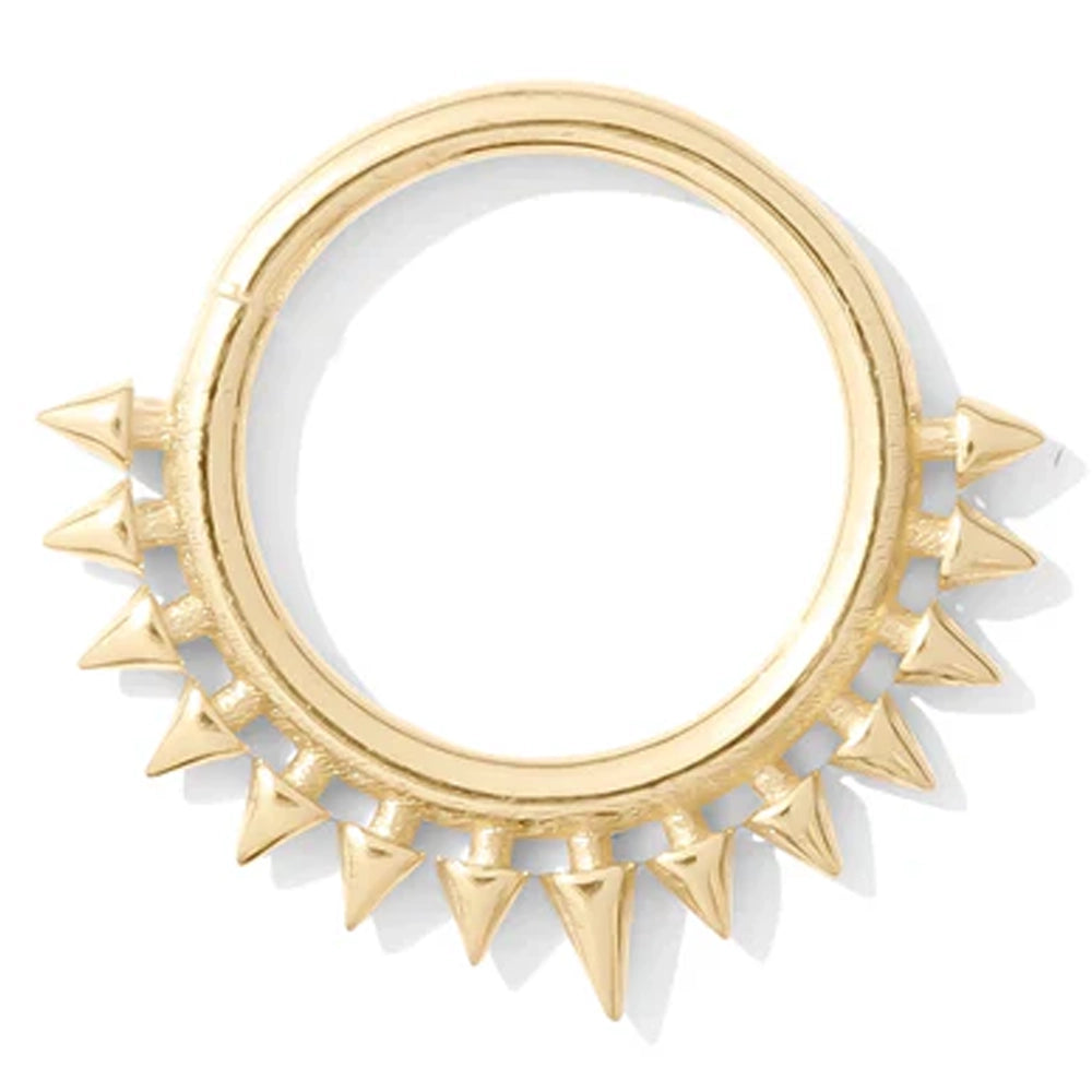 Tawapa "Misfit" Continuous Ring in Gold – Starfire Body Jewelry Company
