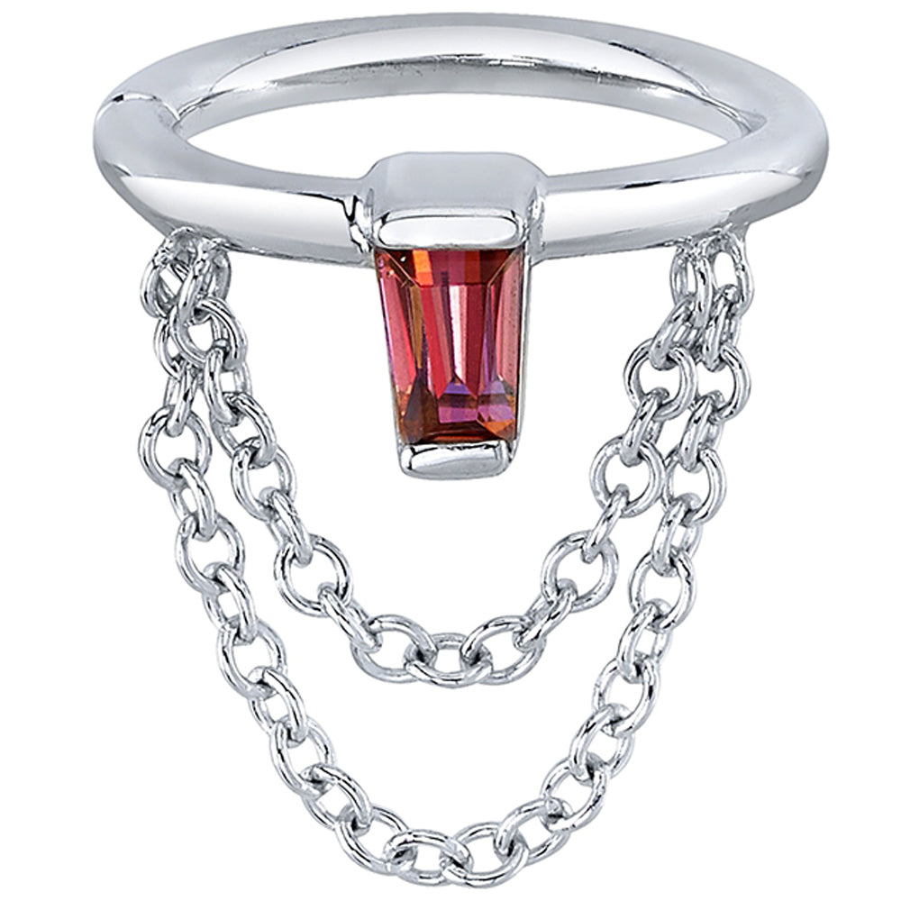 BVLA - Body Vision "Sunday!" Seam Ring in Gold with Anastasia Topaz ...