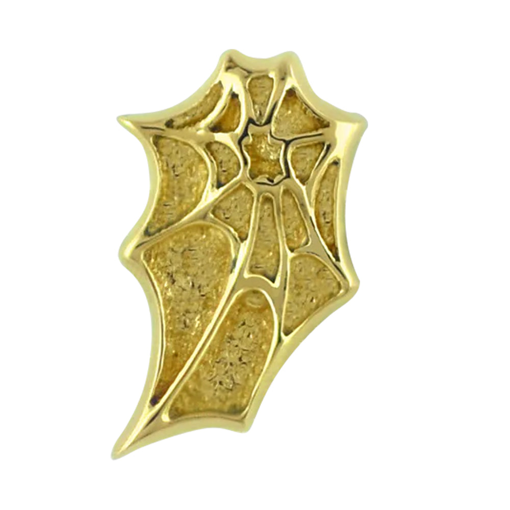 Anatometal "Webbed Elegance" Threaded End in Gold – Starfire Body ...