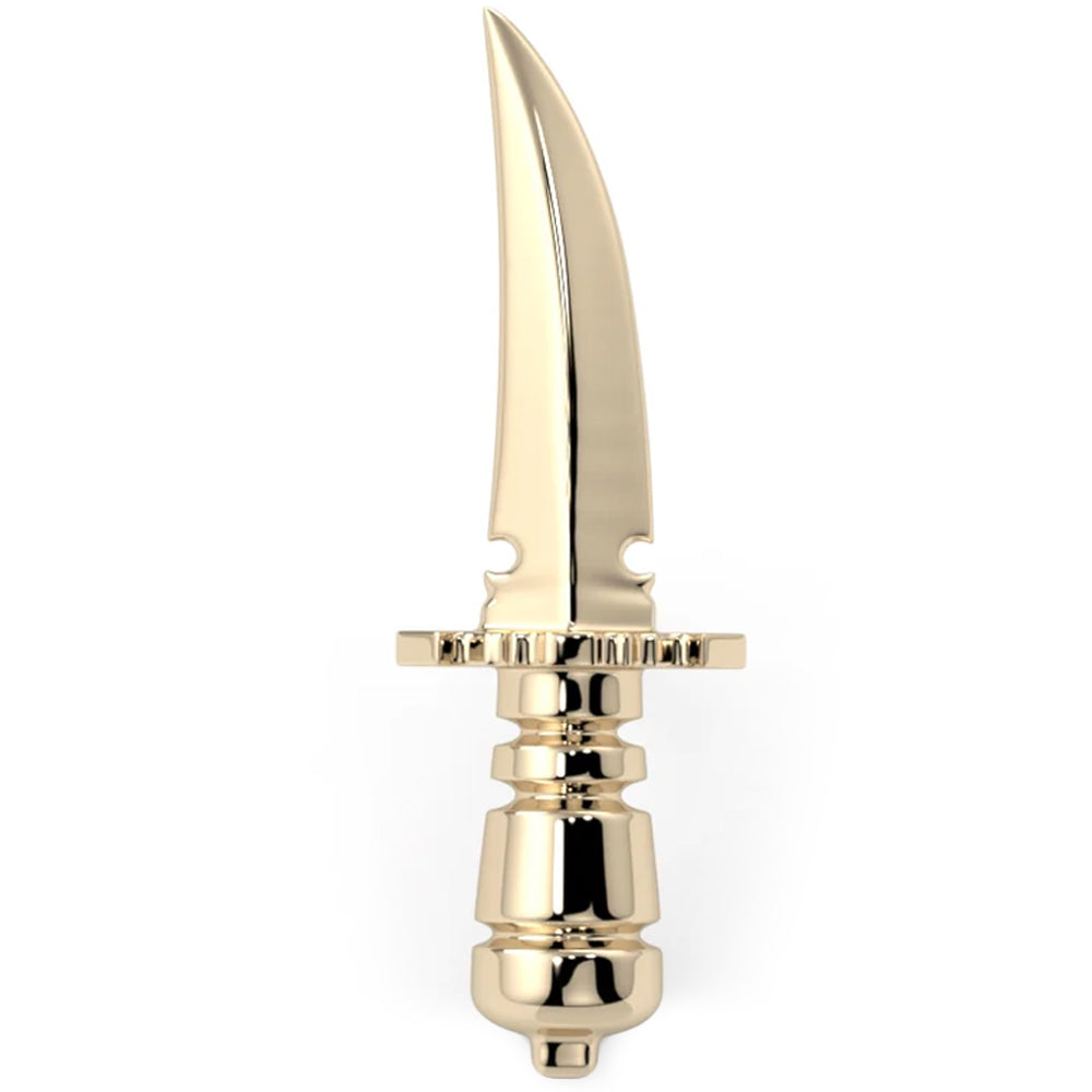 Kiwi Diamond Persian Dagger Threaded End in Gold & Platinum – Starfire ...