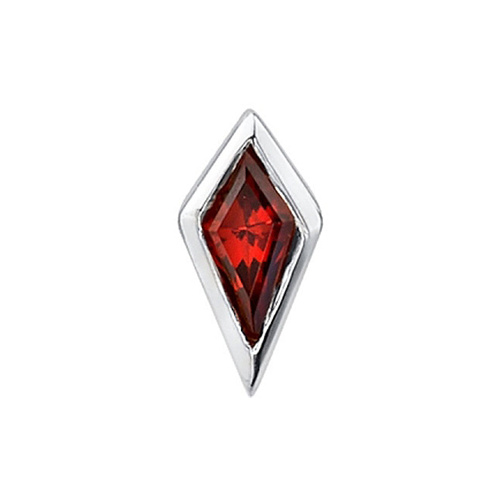 BVLA - Body Vision "Pan" Threaded End in Gold with Garnet – Starfire ...