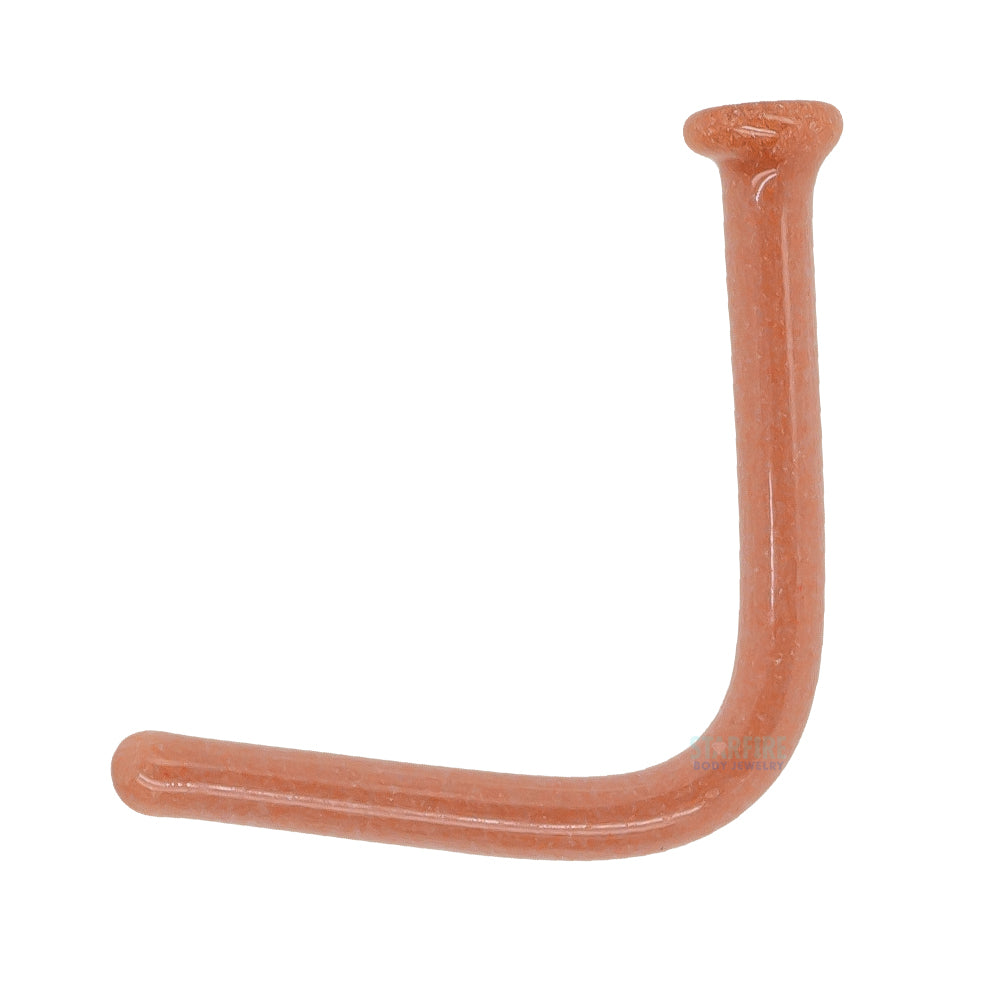 Glasswear Studios Glass Nostril Retainer - Mocha – Starfire Body ...