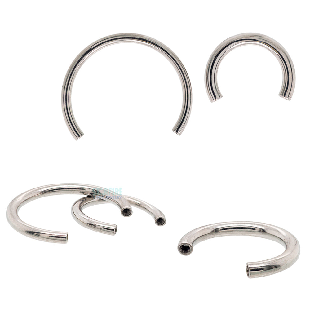Industrial Strength Stainless Steel Threaded Circular Barbell Shaft ...