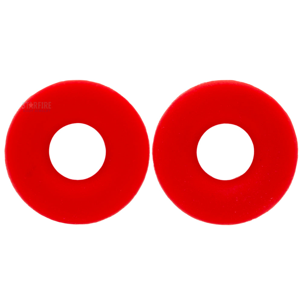 Kaos Softwear Silicone Tunnel Eyelets - Red – Starfire Body Jewelry Company