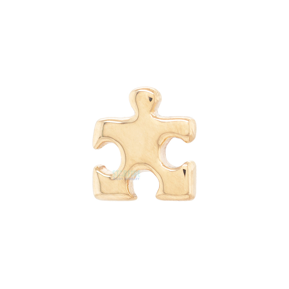 BVLA - Body Vision Puzzle Piece Threaded End in Gold – Starfire Body ...