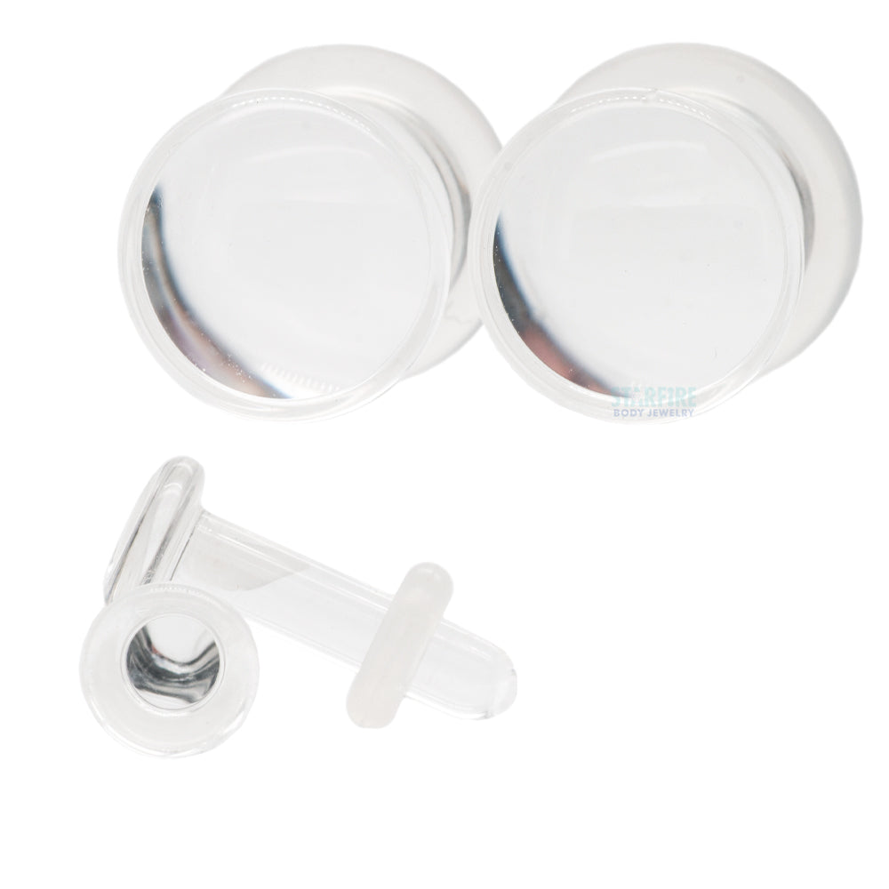 Gorilla Glass Simple Glass Plugs - Crystal Borosilicate – Starfire Body ...