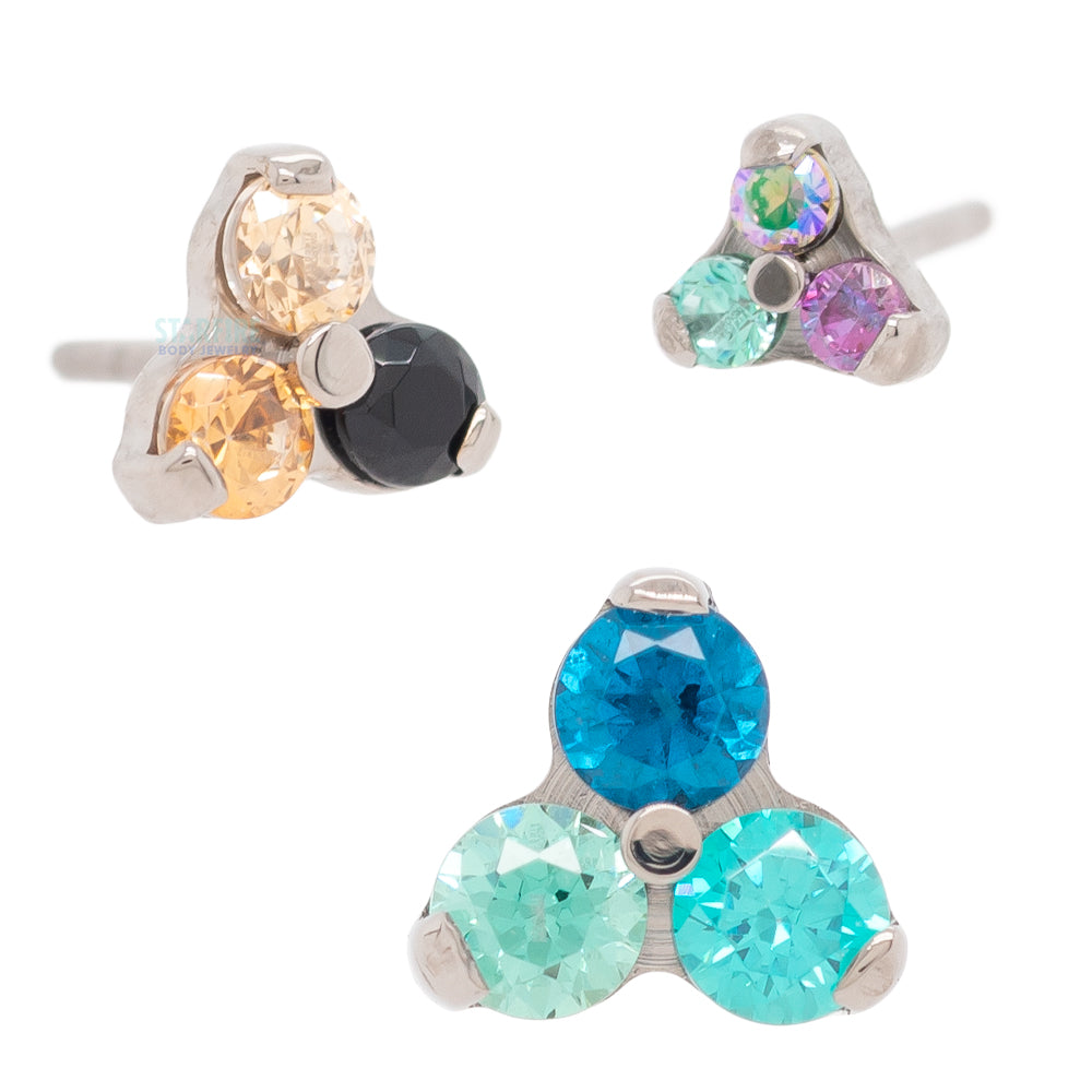 Industrial Strength threadless: Faceted Gems in Trinity (Menage a Trois ...