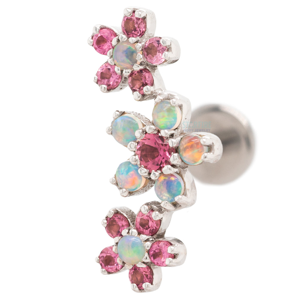BVLA - Body Vision Cherry Blossom Cluster Threaded End in Gold with ...