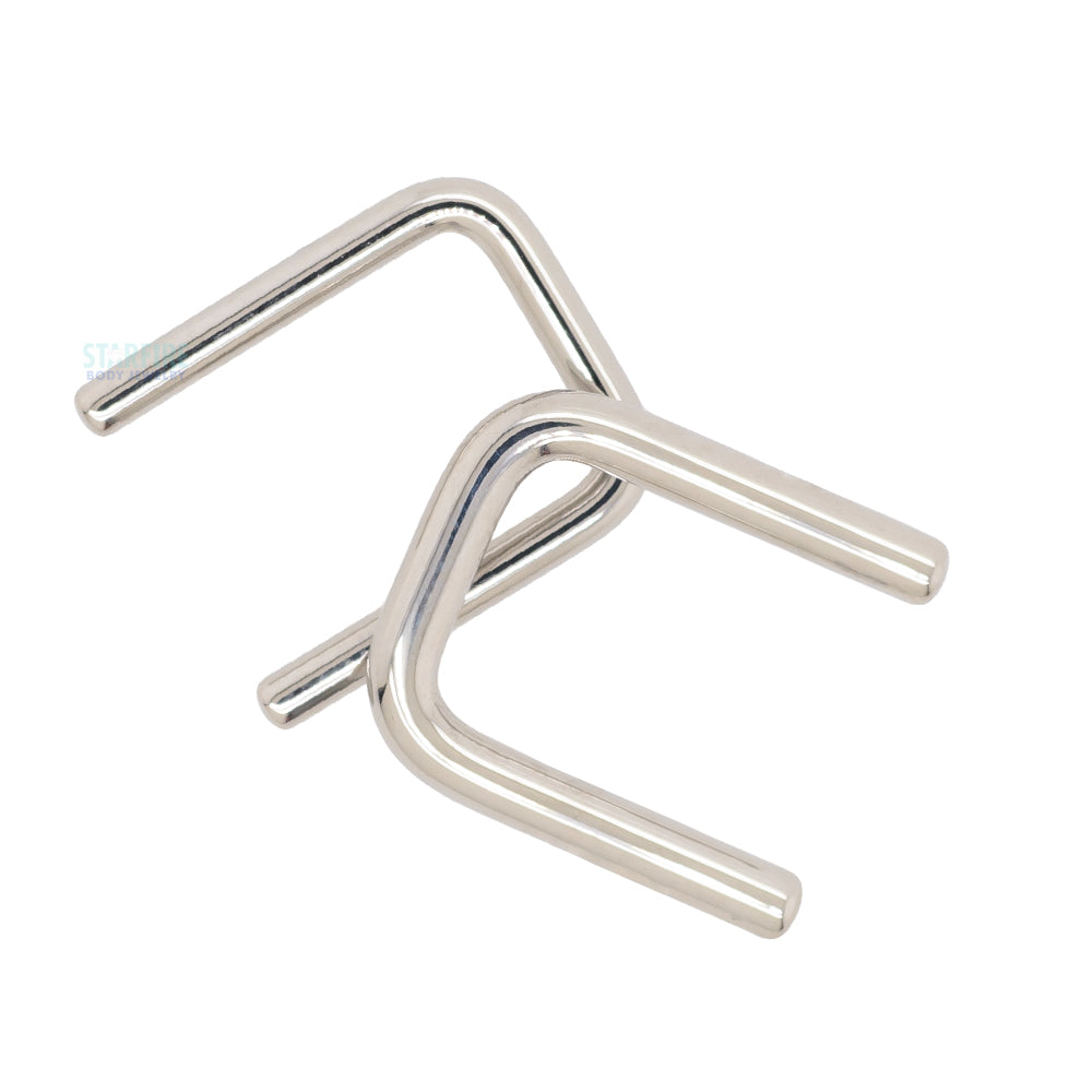 Anatometal Stainless Steel Septum Retainer – Starfire Body Jewelry Company