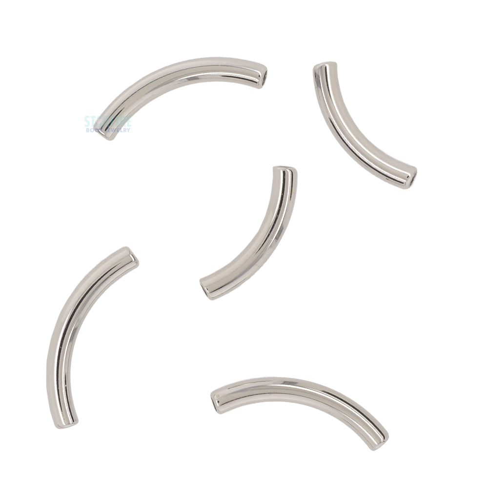 Anatometal Titanium Threaded Curved Barbell Shaft - 12 ga. – Starfire ...