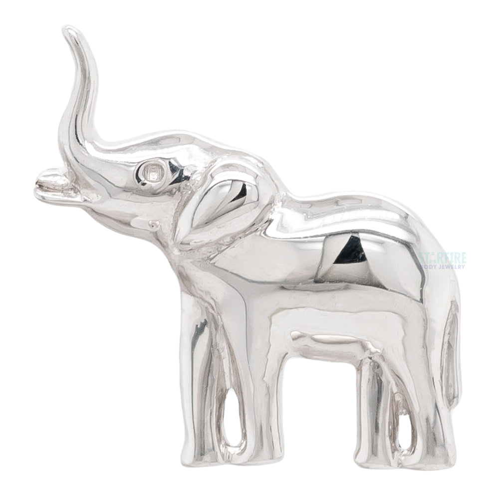 Junipurr Jewelry threadless: Elephant End in Gold – Starfire Body ...