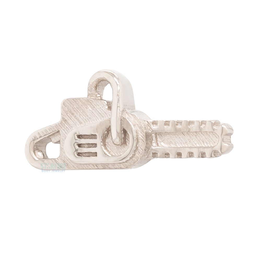 Mushroom Body Jewelry threadless: Chainsaw End in Gold – Starfire Body ...