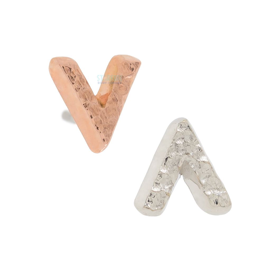 Maya Jewelry threadless: "Tri Me" End in Gold – Starfire Body Jewelry ...